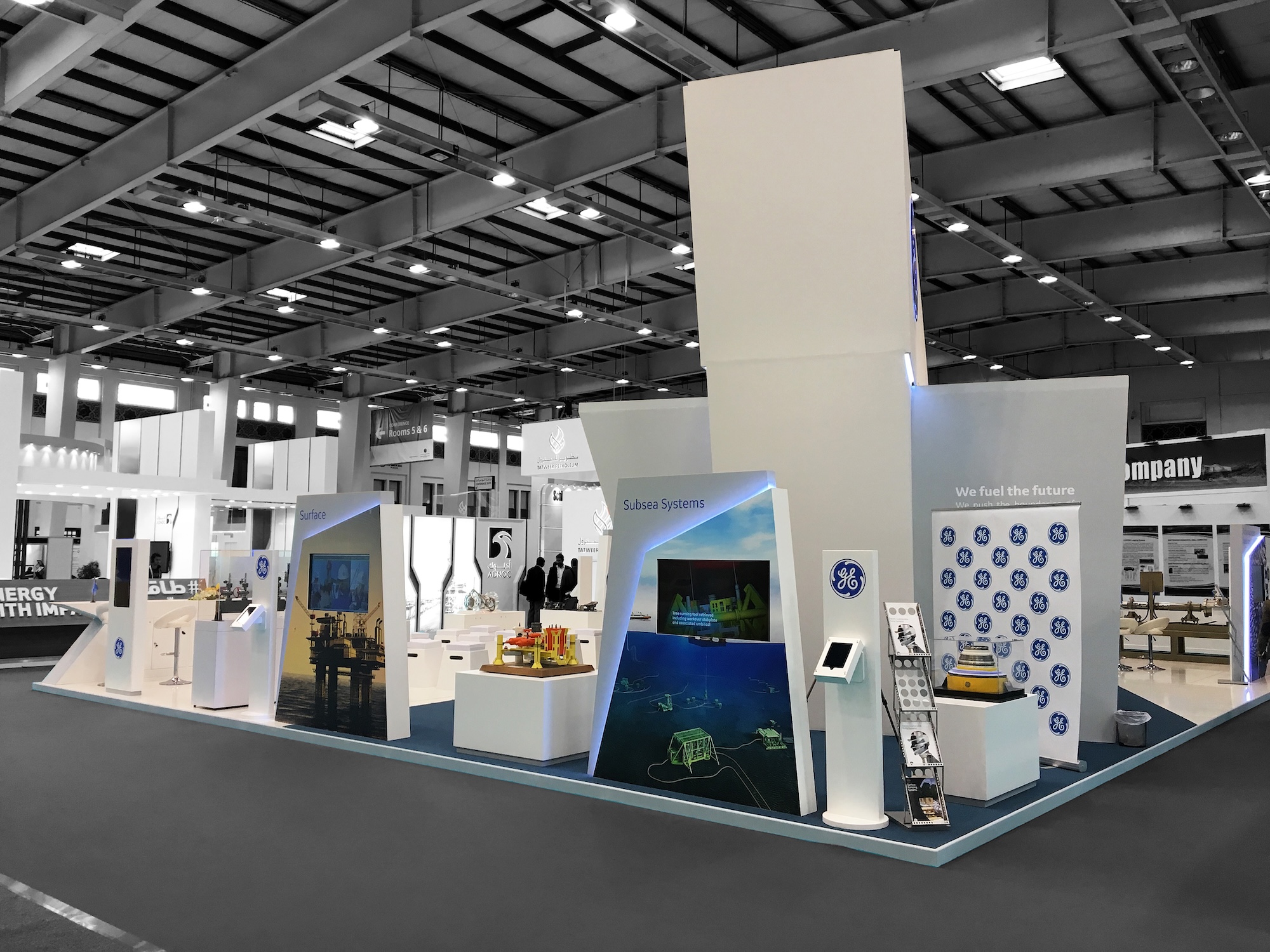 GE Booth 12x15m - Rama Concept